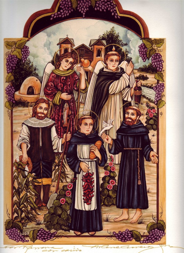 Arlene Cisneros Sena digital print from original retablo 2011 | At the ...